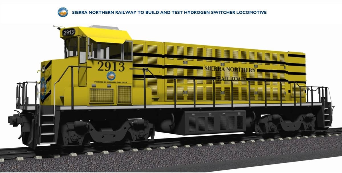 New hydrogen switcher locomotive to hit California tracks by 2023 ...
