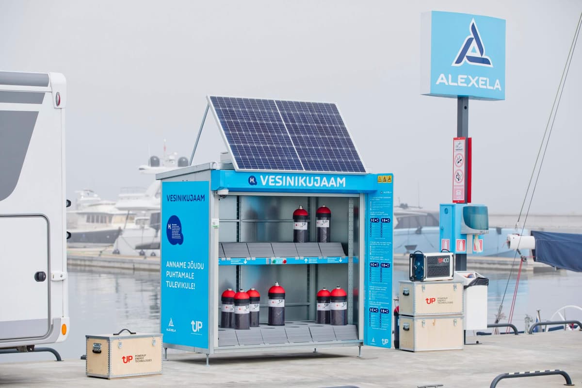 The first-ever smart hydrogen cabinet unveiled in Estonia | Technology ...