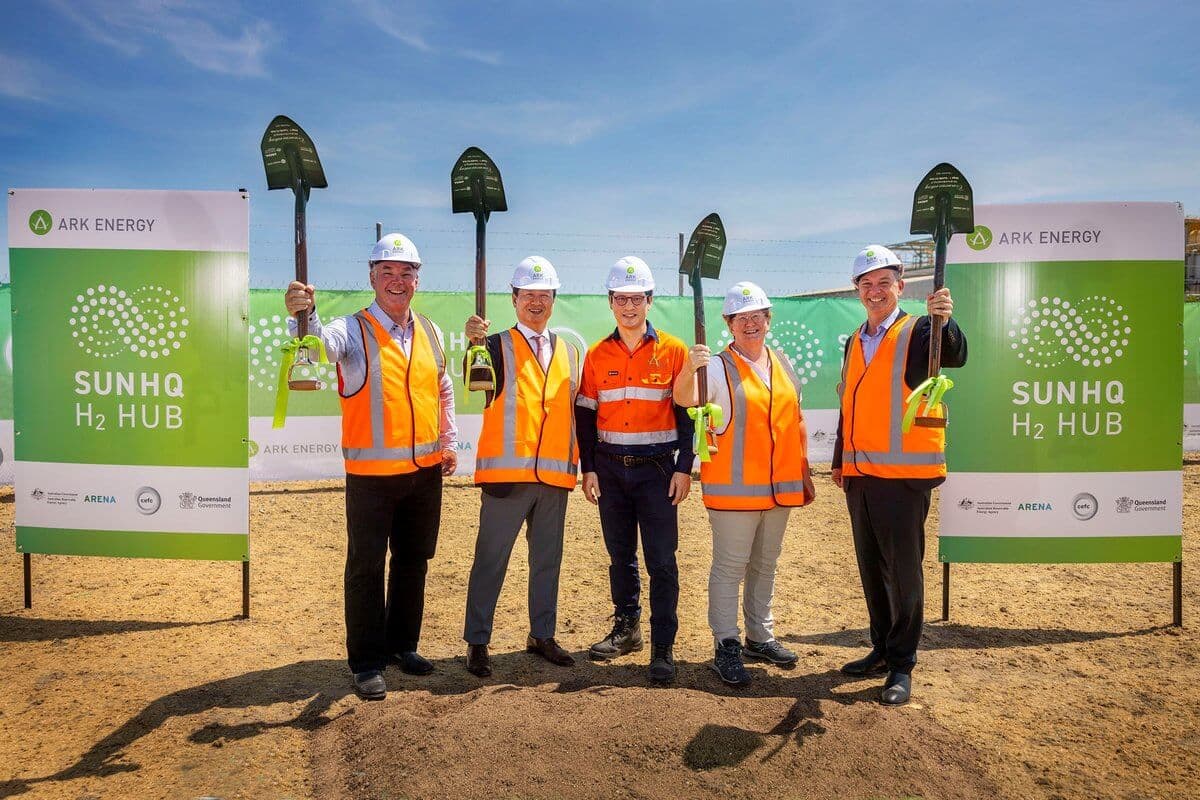 Ark Energy begins construction on the first stage of Australian green hydrogen project ...