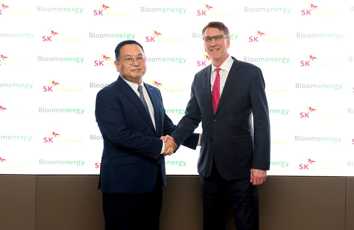 Bloom Energy and SK ecoplant plan 1.8MW SOEC demo in South Korea | Power