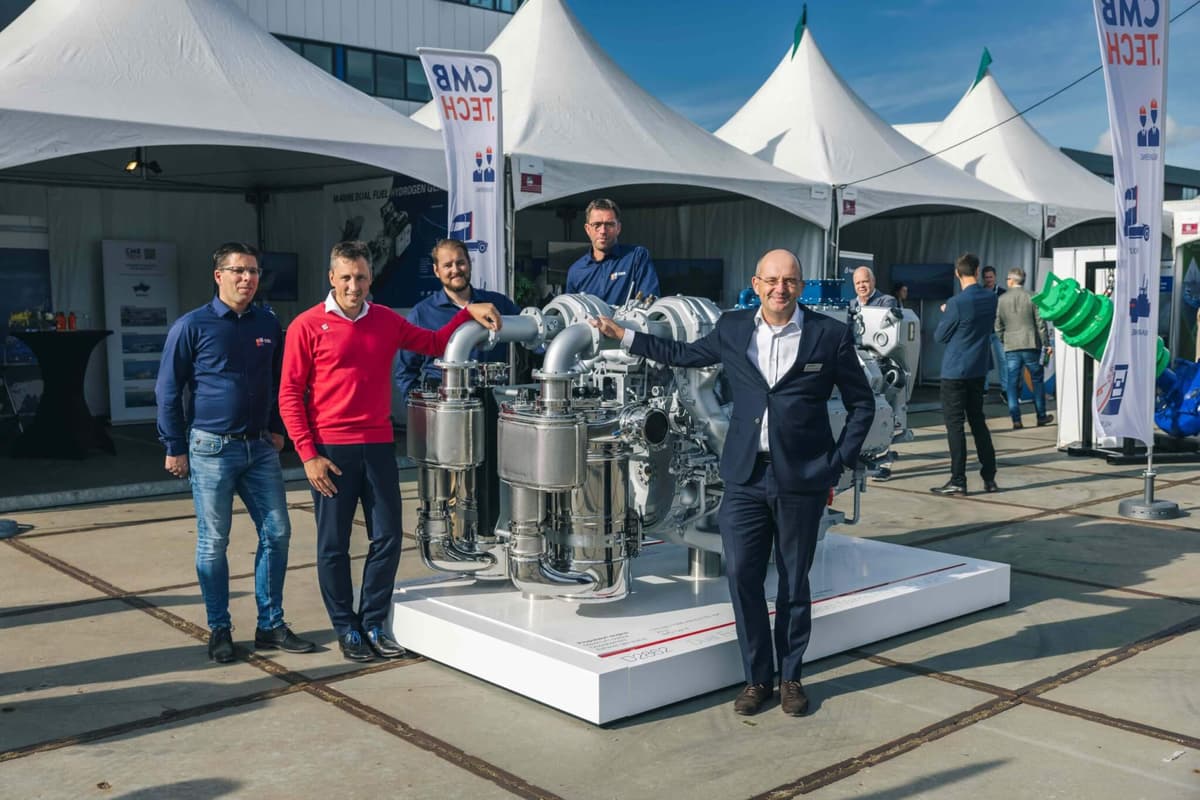 CMB.TECH and DBR develop dual fuel hydrogen genset for marine ...