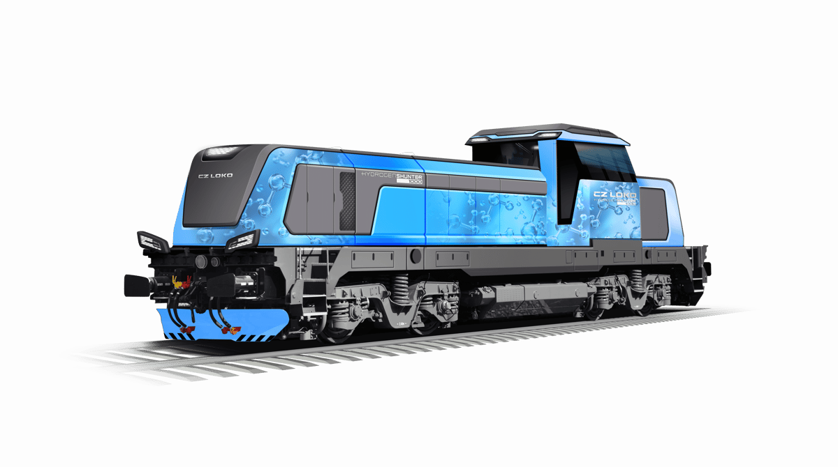 New hydrogen locomotive under development in the Czech Republic ...