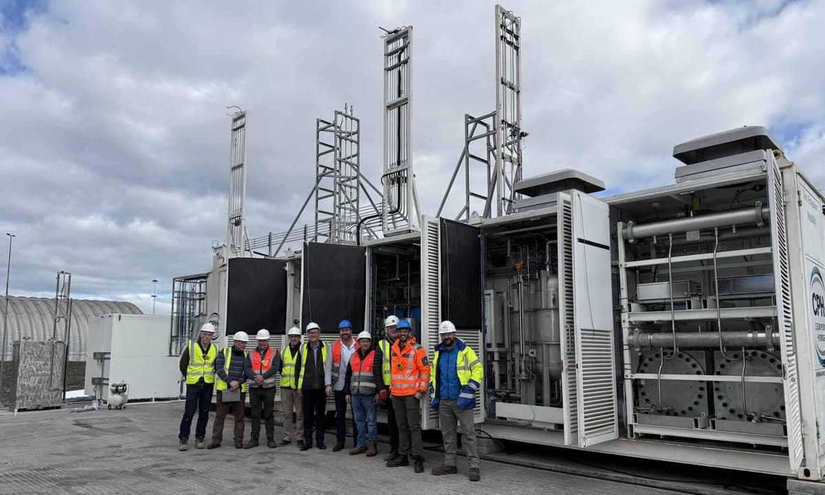 CPH2 membrane-less electrolyser pilot success attracts FID-ready ...
