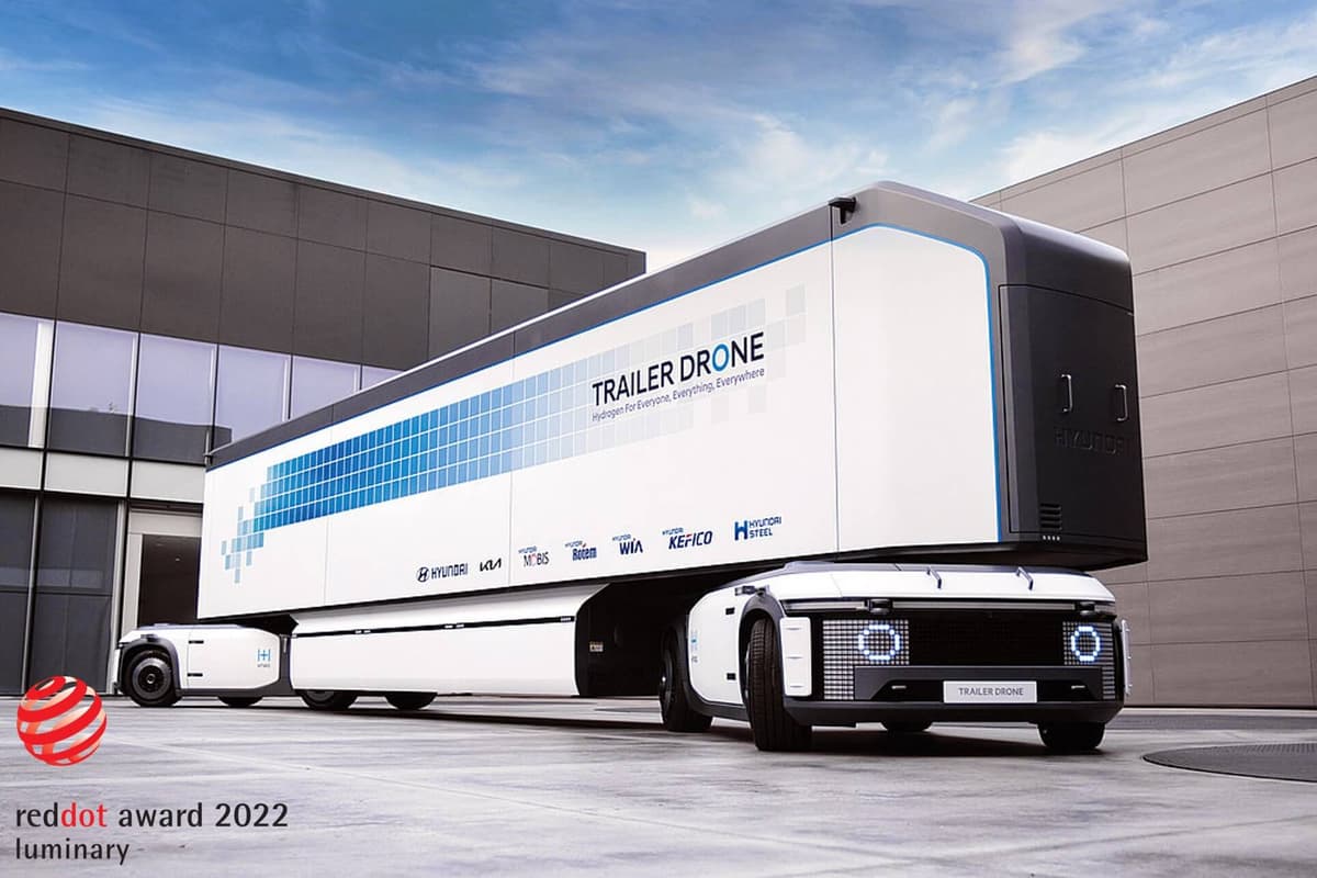 Hyundai wins ‘Luminary’ award for Trailer Drone autonomous hydrogen ...