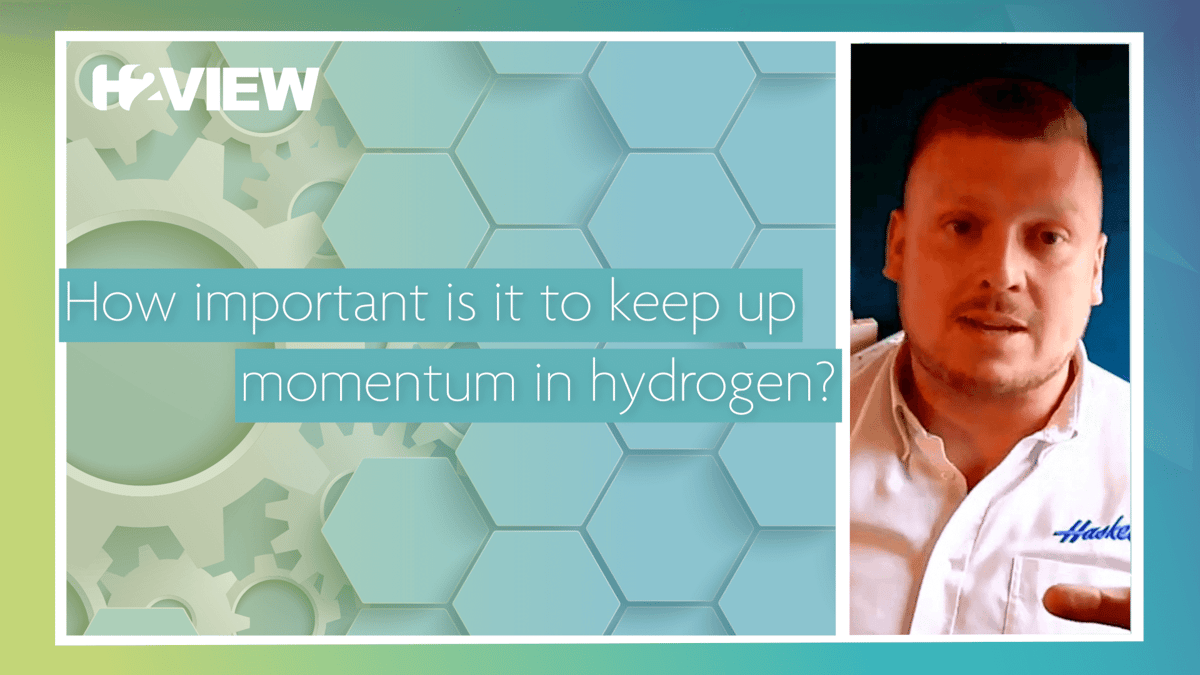 Video: How important is it to keep up momentum in hydrogen? | Video ...