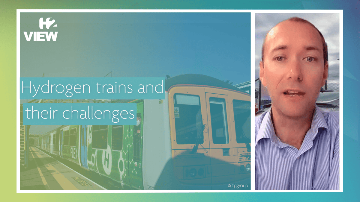 Video: Hydrogen trains and their challenges | Video | H2 View