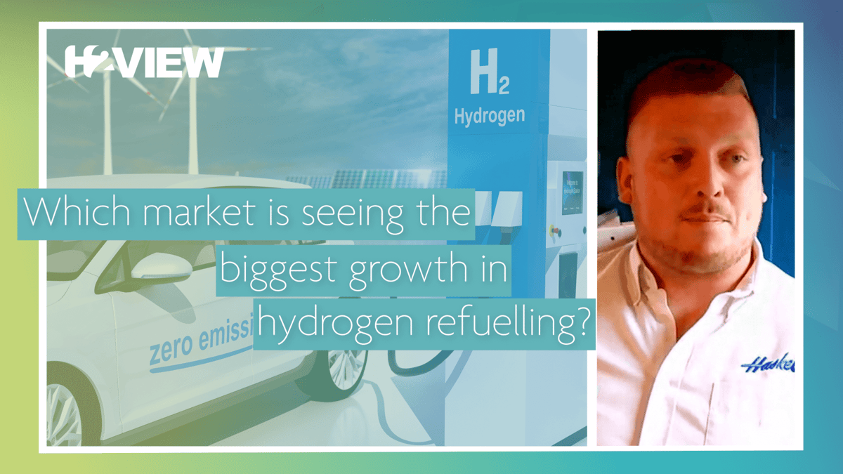 Video: Which market is seeing the biggest growth in hydrogen refuelling ...