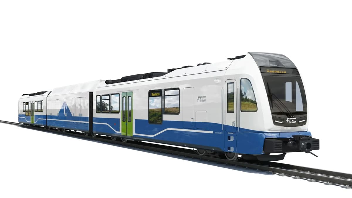 Stadler to deliver two hydrogen trains to Ferrovia Circumetnea in ...
