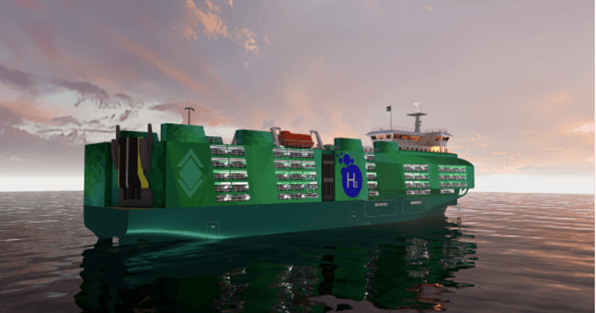 Aurelia hydrogen-powered ship design issued Approval in Principle ...