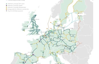 Plans for European Hydrogen Backbone expanded