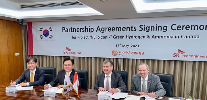 SK Ecoplant takes 20% in World Energy GH2’s Newfoundland green hydrogen ...