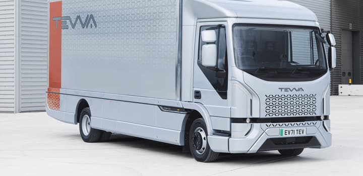 Hydrogen fuel cells to power Tevva Motors’ electric truck | Mobility ...