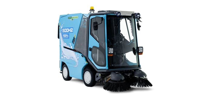 Green Machines launches hydrogen fuel cell sweeper