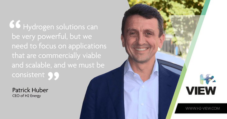 f-cell: Exclusive interview with Patrick Huber, CEO of H2 Energy ...