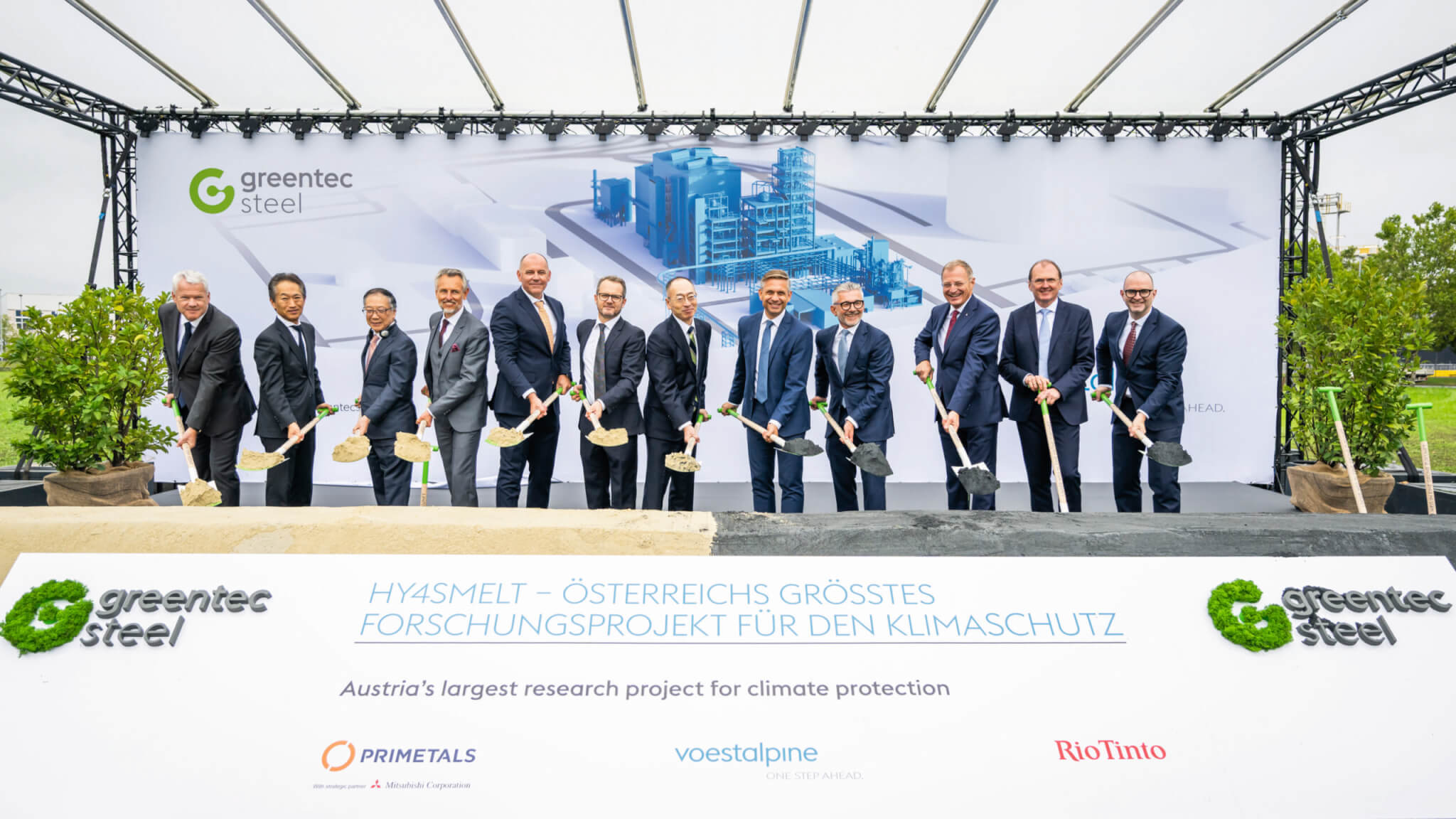 Primetals breaks ground on hydrogen-based DRI plant in Linz | Power ...