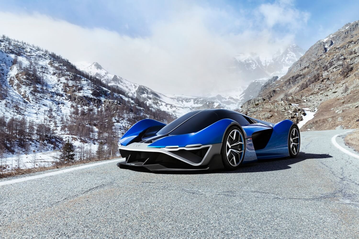 Alpine hydrogen-powered supercar unveiled by IED students | Mobility ...