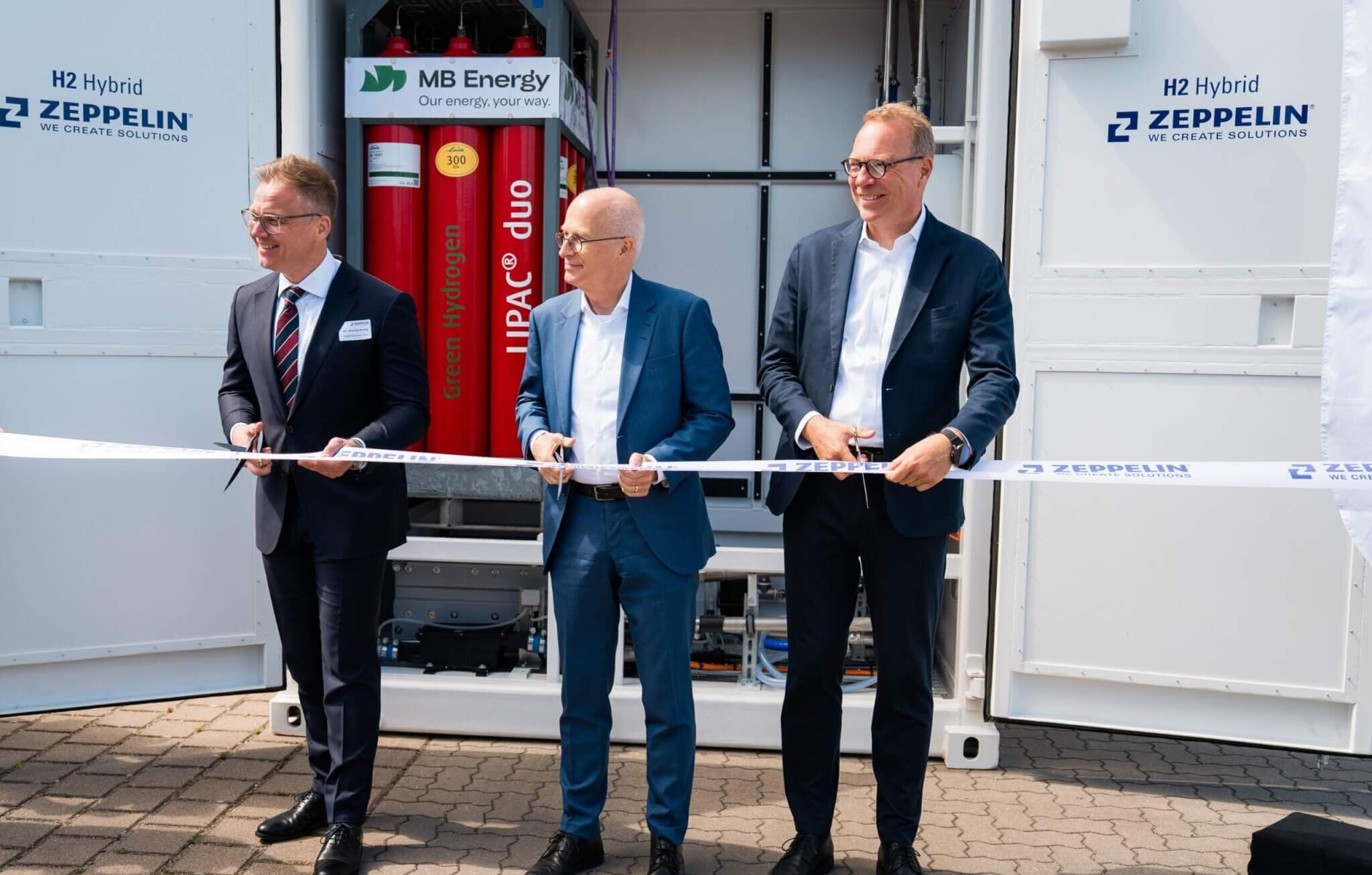 Zeppelin Power Systems demonstrates hydrogen fuel cell generator in ...