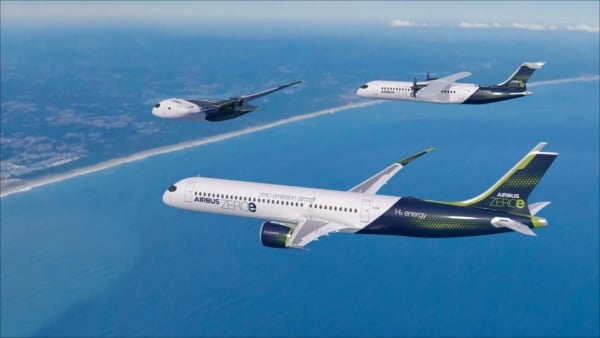 Airbus unveils three hydrogen-powered aircraft concepts Airbus unveils three hydrogen-powered aircraft concepts